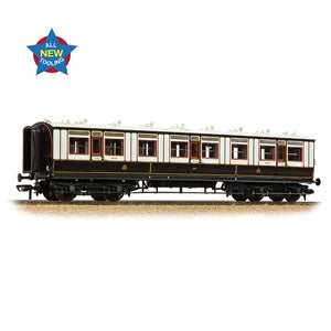 Bachmann 39-870A LNWR 50ft Arc Roof Third Corridor LNWR Dark Claret ...
