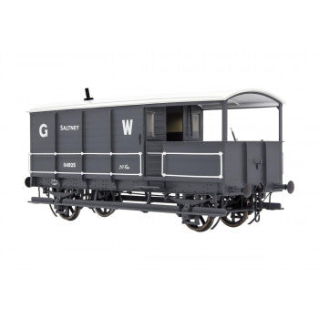 Dapol 7F-300-005 GWR Toad Brake Van GWR Grey 114925 Diagram AA19 - O g ...