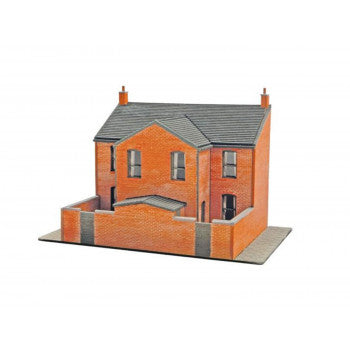 Peco Lineside NB-307 Victorian House Backs Semi-detached (Low Relief ...