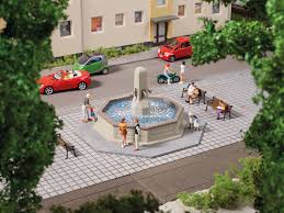 Auhagen 41 629 Fountain Replica - HO Scale — Model Railway Solutions