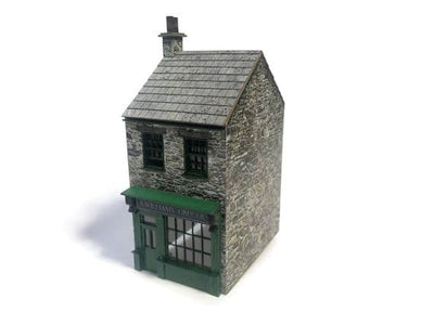 Scale Model Scenery KX069 Low Relief Period Terraced Shop, Laser Cut K ...