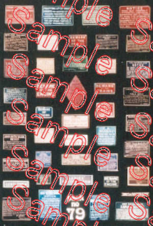 Gaugemaster (Tiny Signs) TSN79 Trackside Notices - N Scale — Model ...