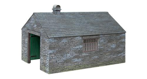 Bachmann 44-0101 Scenecraft Narrow Gauge Slate Engine Shed (Pre-Built ...