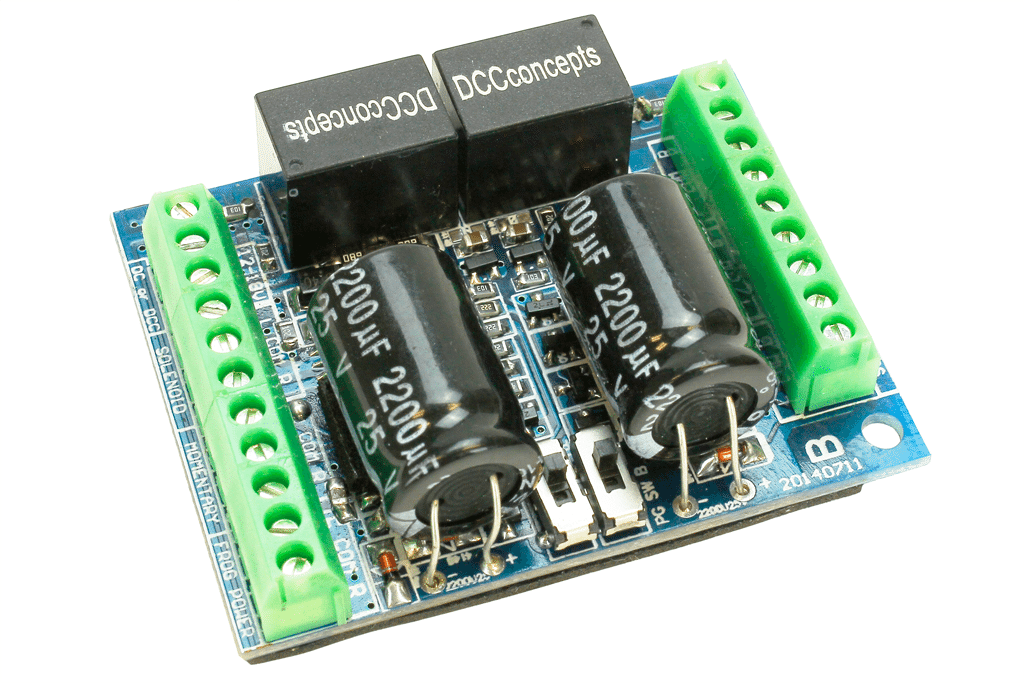 DCC Concepts DCD-ADS-2fx Universal DCC Decoder CDU Solenoid Drive (2-W ...
