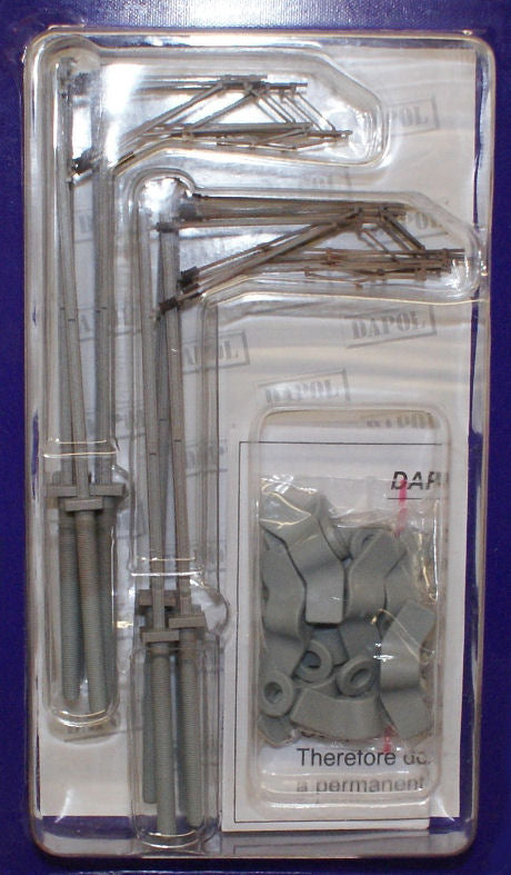 Dapol OOCAT1 Catenary Masts - Pact of 10 - OO Scale — Model Railway ...