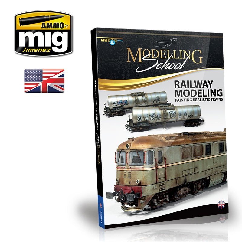 Ammo Mig 6250 Modelling School, Railway Modelling 'Painting Realistic ...