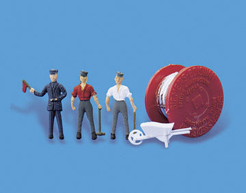 Peco Modelscene 5078 Cable Laying Party Figure Set - OO / HO Scale ...