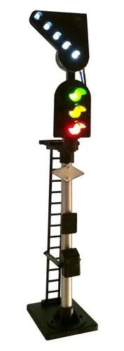 Eckon ES8L 3 Aspect Colour Light Signal Kit with LH Junction Indicator ...