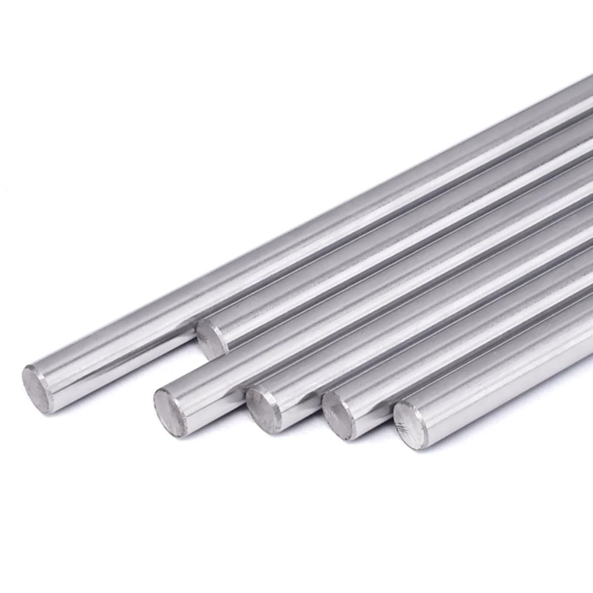 Albion Alloys NSR01 Nickel Silver Rod, 10 Pieces — Model Railway Solutions