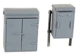 Wills SS88 Relay Boxes Kit x 2, Set 2- OO / HO Scale — Model Railway ...