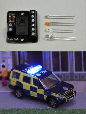 Train-Tech LFX7, LED Controller, Lighting Effect Flashing — Model ...